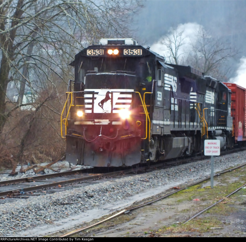 NS P59 switching in the rain
